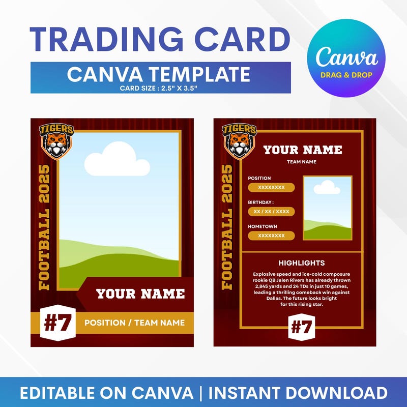 Large Gift Card Templates - 60+ Gift Ideas for 2025