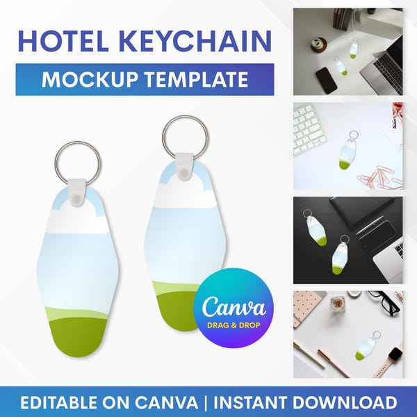 Hotel Keychain - Etsy