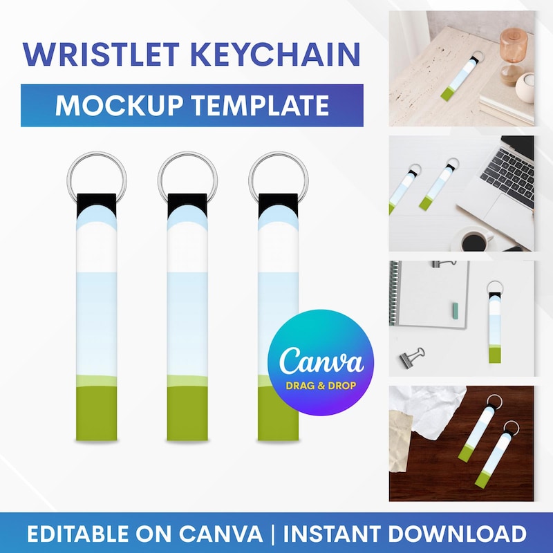 Wristlet Keychain - Etsy