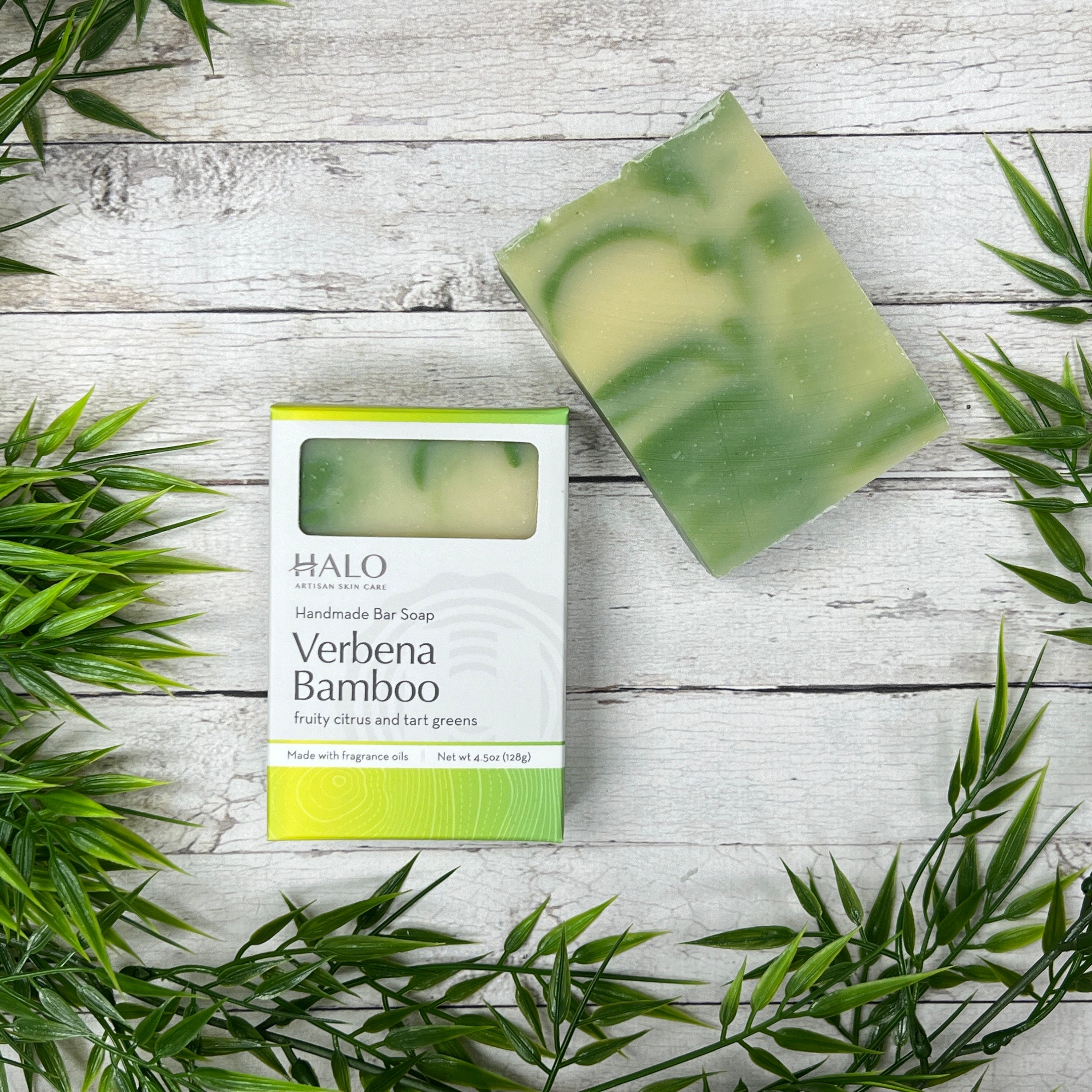 Verbena Bamboo Bar Soap Vegan Soap Cold Process Bar Soap Handmade Bar ...