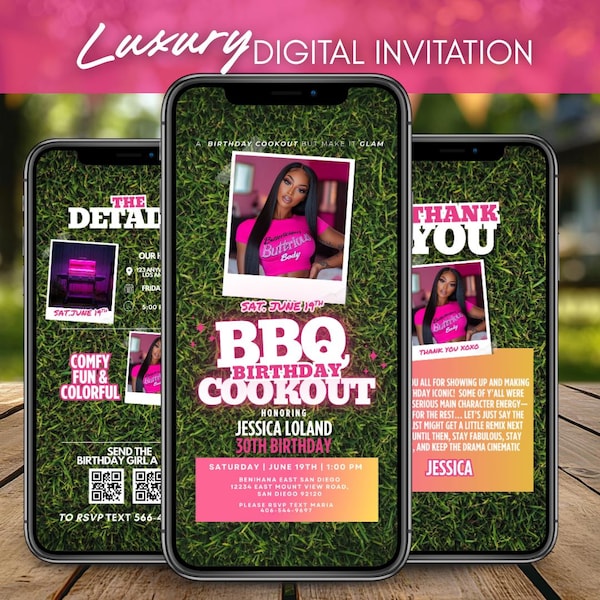 Cookout Invitation - Etsy
