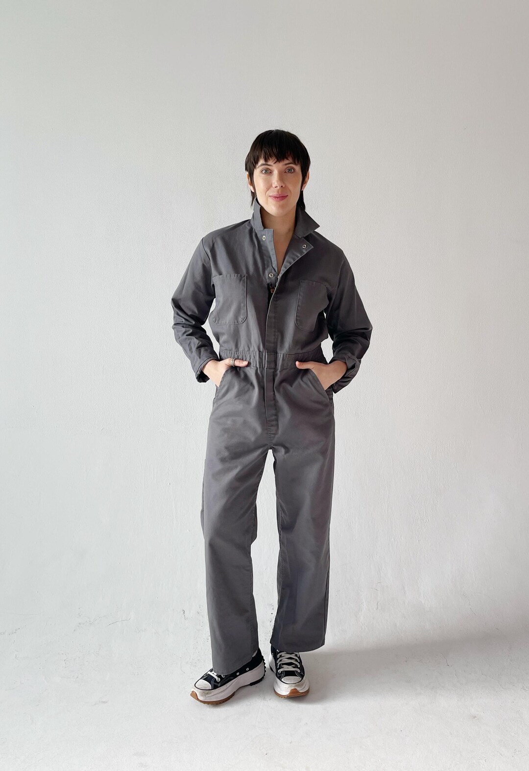 Vintage Industrial Coveralls- SMALL, Petite Mechanic Boiler Utility ...