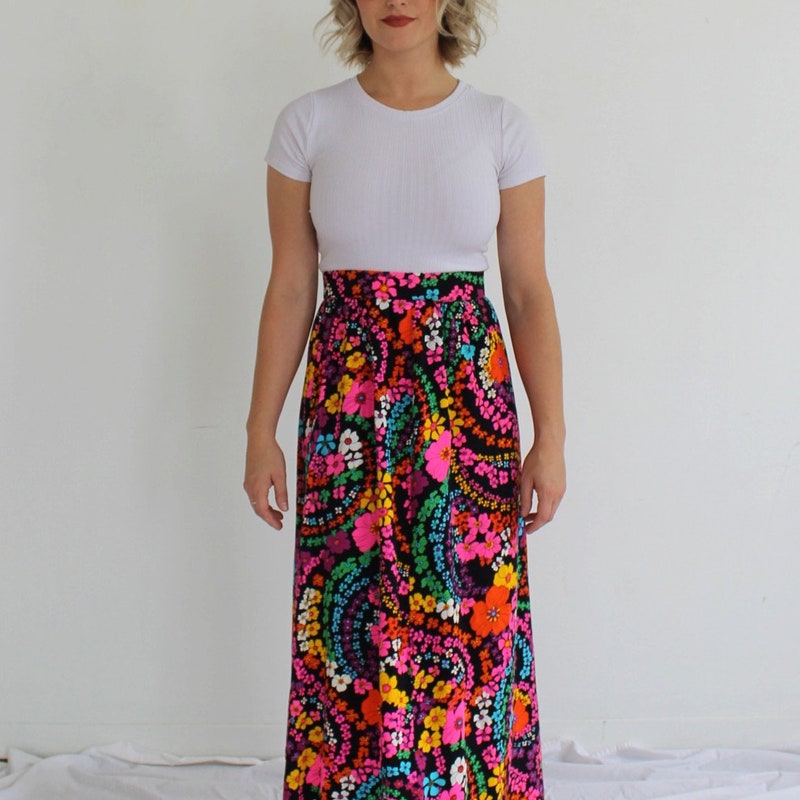 Flower Power Skirt - Etsy