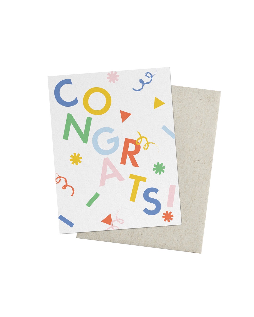 NEW Congrats! Greeting Card - Etsy