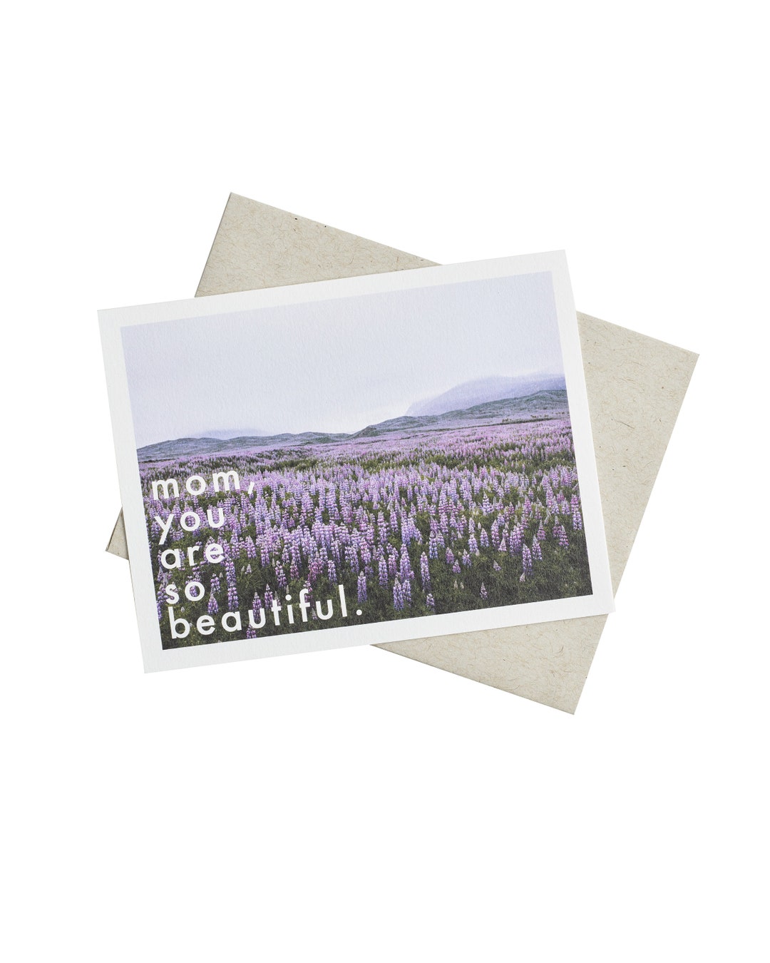 Beautiful Mom Card - Etsy