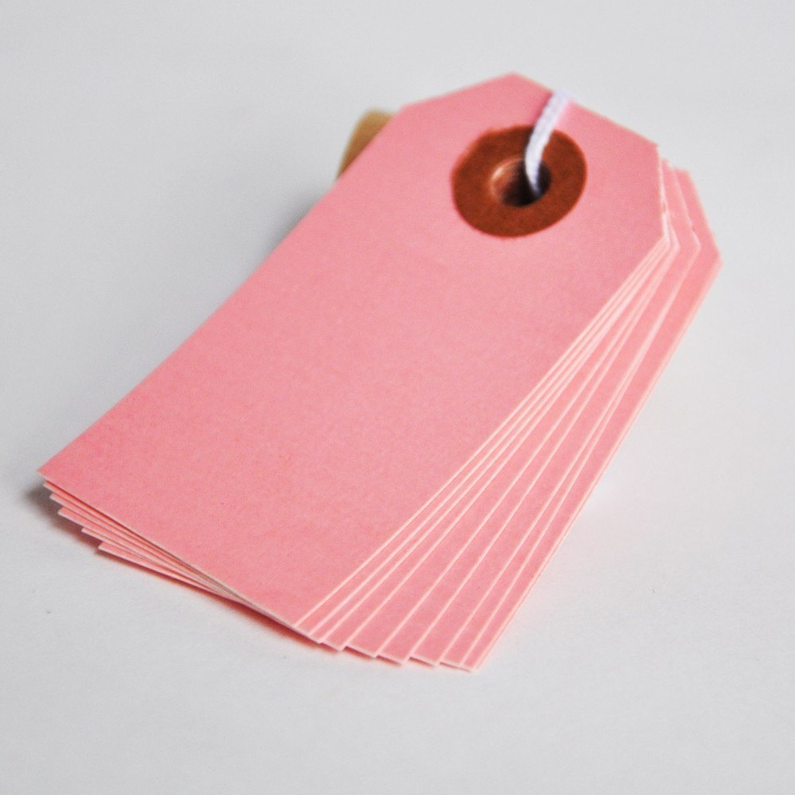 Pink Parcel Gift Tags Set of 10 - Etsy