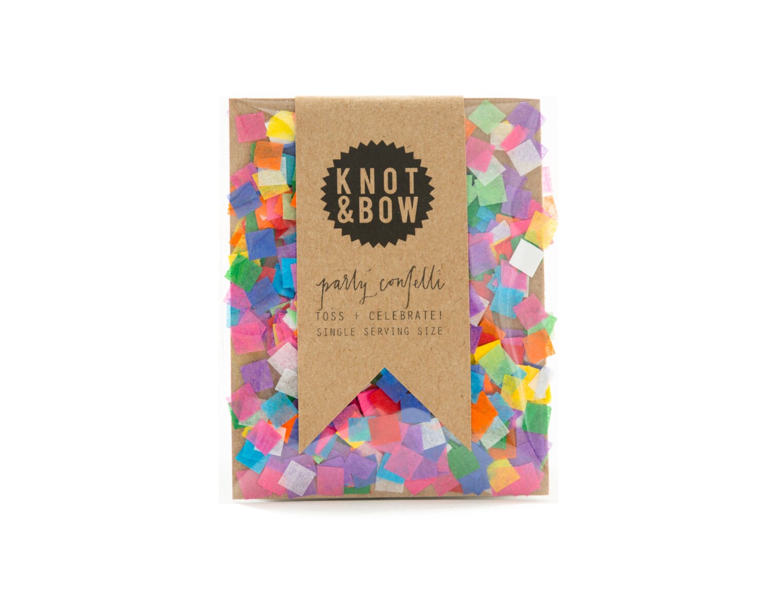 Party Confetti Single Serving Size™ Tiny Rainbow - Etsy