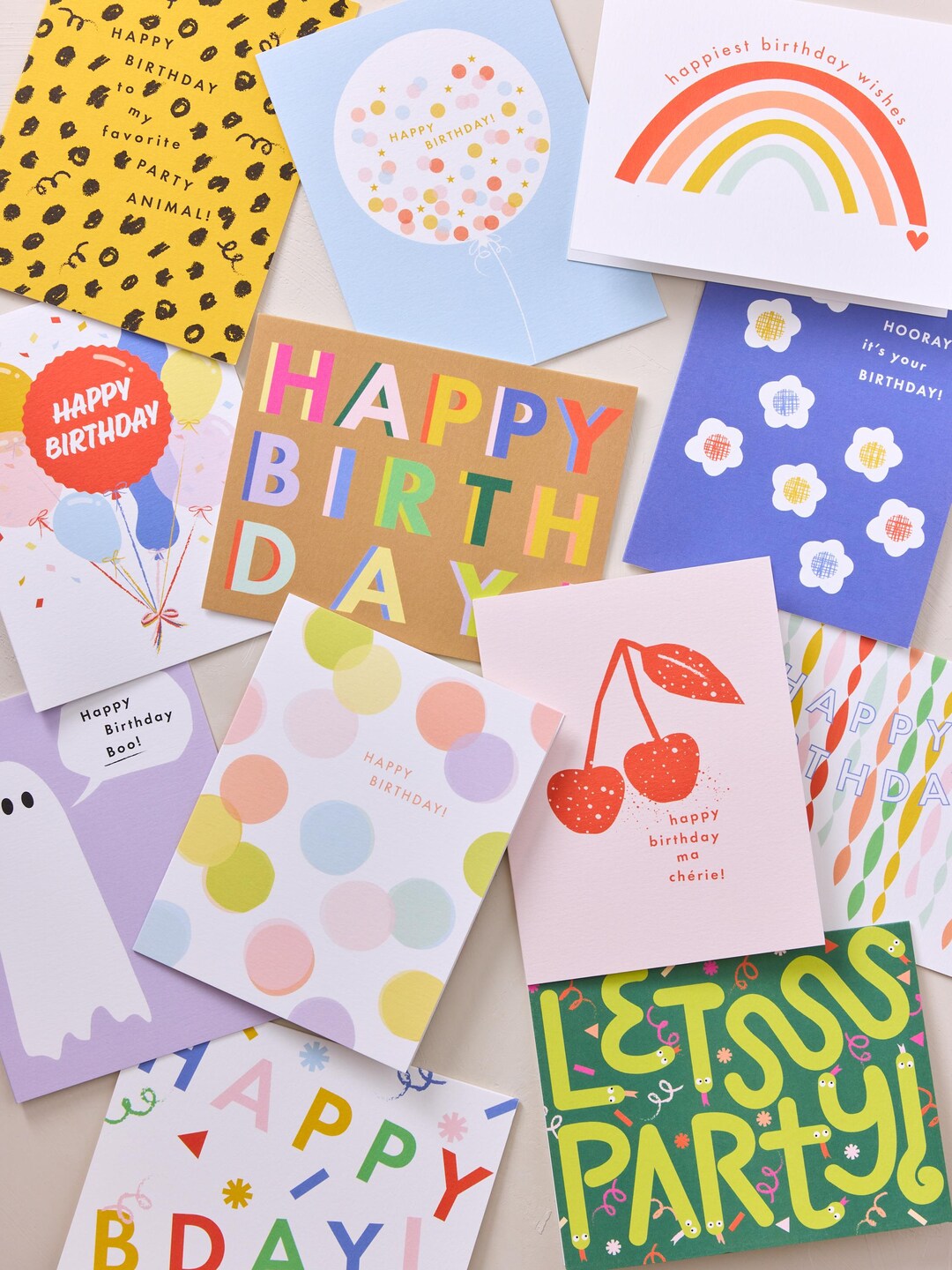 Birthday Cards | Pick From Several Styles - Etsy