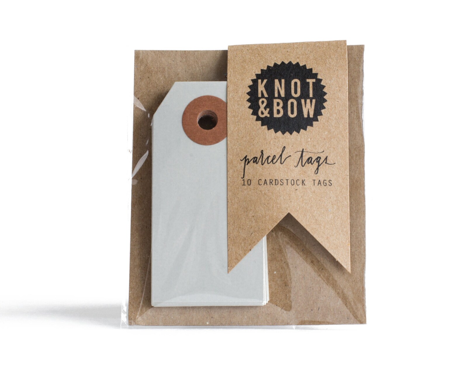 Grey Parcel Gift Tags | Set of 10 - Etsy