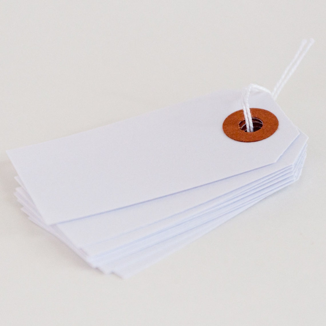 White Parcel Gift Tags | Set of 10 - Etsy