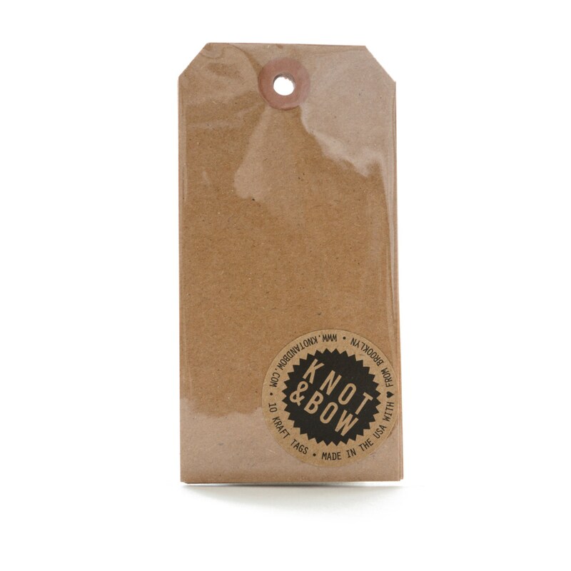 Brown Kraft Tags - Etsy