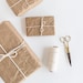 Recycled Kraft Wrapping Paper Roll / 30 Square Feet - Etsy
