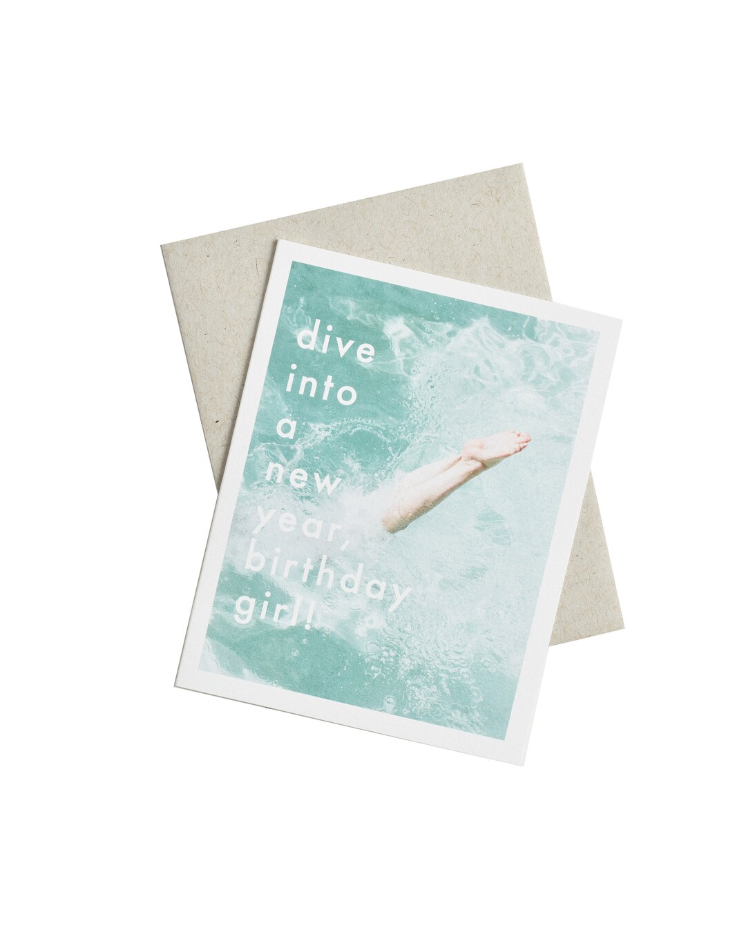 Birthday Dive Card - Etsy