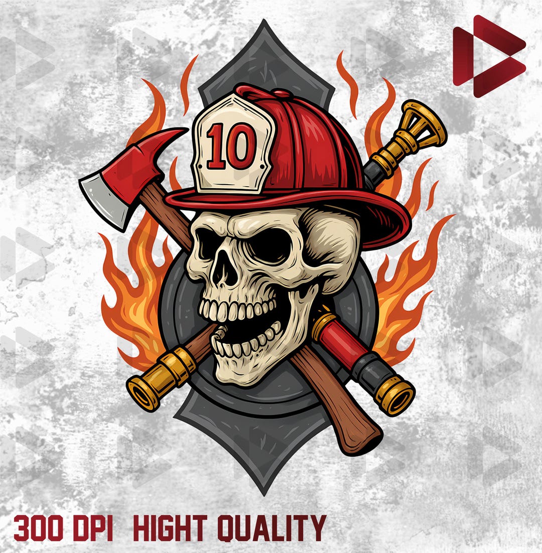 Firefighter Skull Svg Png , Fireman Svg , Firefighter Svg , Firefighter ...