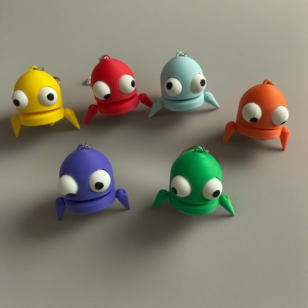 R.E.P.O. Robot Keychain, Repo Robot Keychain or Standalone Figurine, R ...