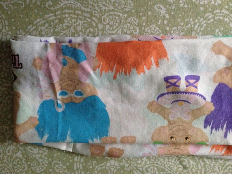 Vintage Treasure Trolls 90s Infinity Scarf | Etsy