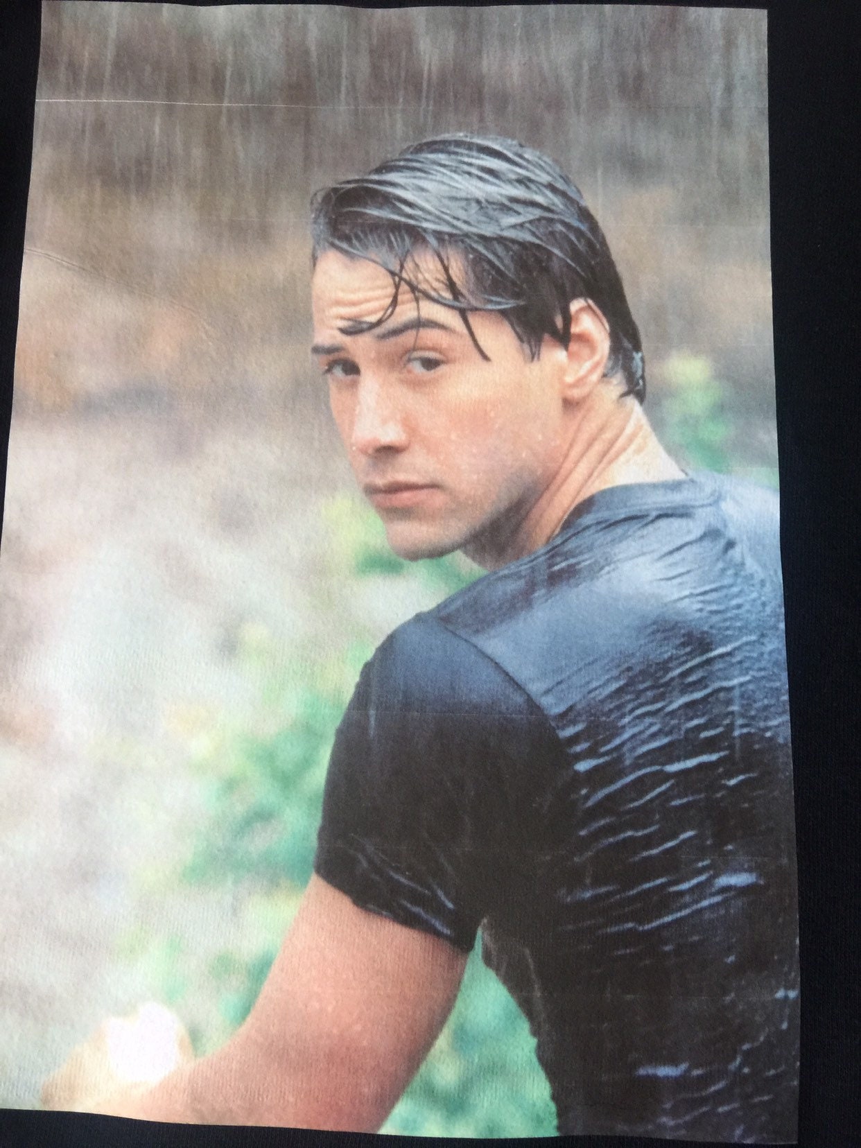 Keanu Reeves Off The Shoulder Tee Shirt Top | Etsy