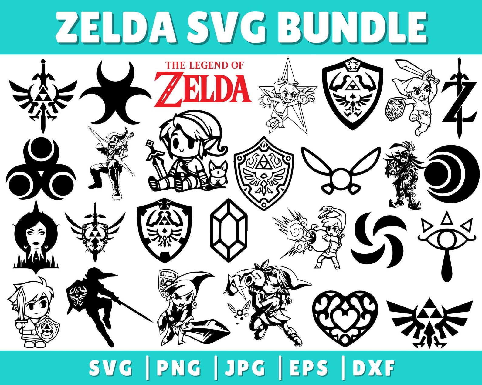 Zelda Game Png,logo Zelda Svg,legend of Zelda,zelda Svg, Cricut Files ...