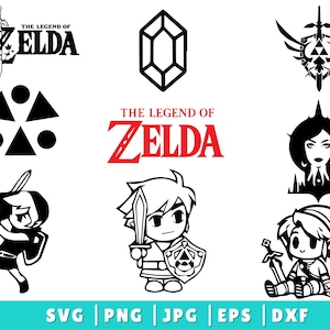 Zelda Game Png,logo Zelda Svg,legend of Zelda,zelda Svg, Cricut Files ...