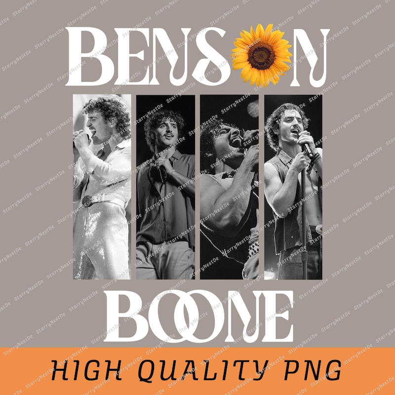 Benson Boone Png - Etsy