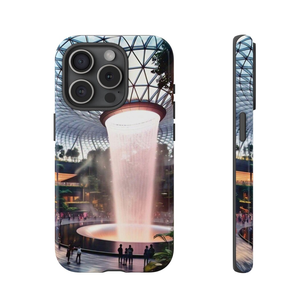 Jewel Singapore Waterfall Changi Airport Design, Phone Cases ...