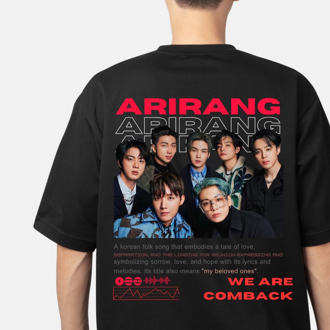 BTS Arirang Poster | Kpop Fan Art Printable (svg, Pdf, Png) - Etsy