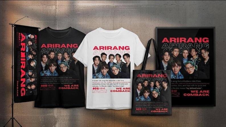 BTS Arirang Poster | Kpop Fan Art Printable (svg, Pdf, Png) - Etsy