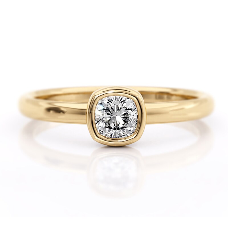 Modern Gold Ring - Etsy