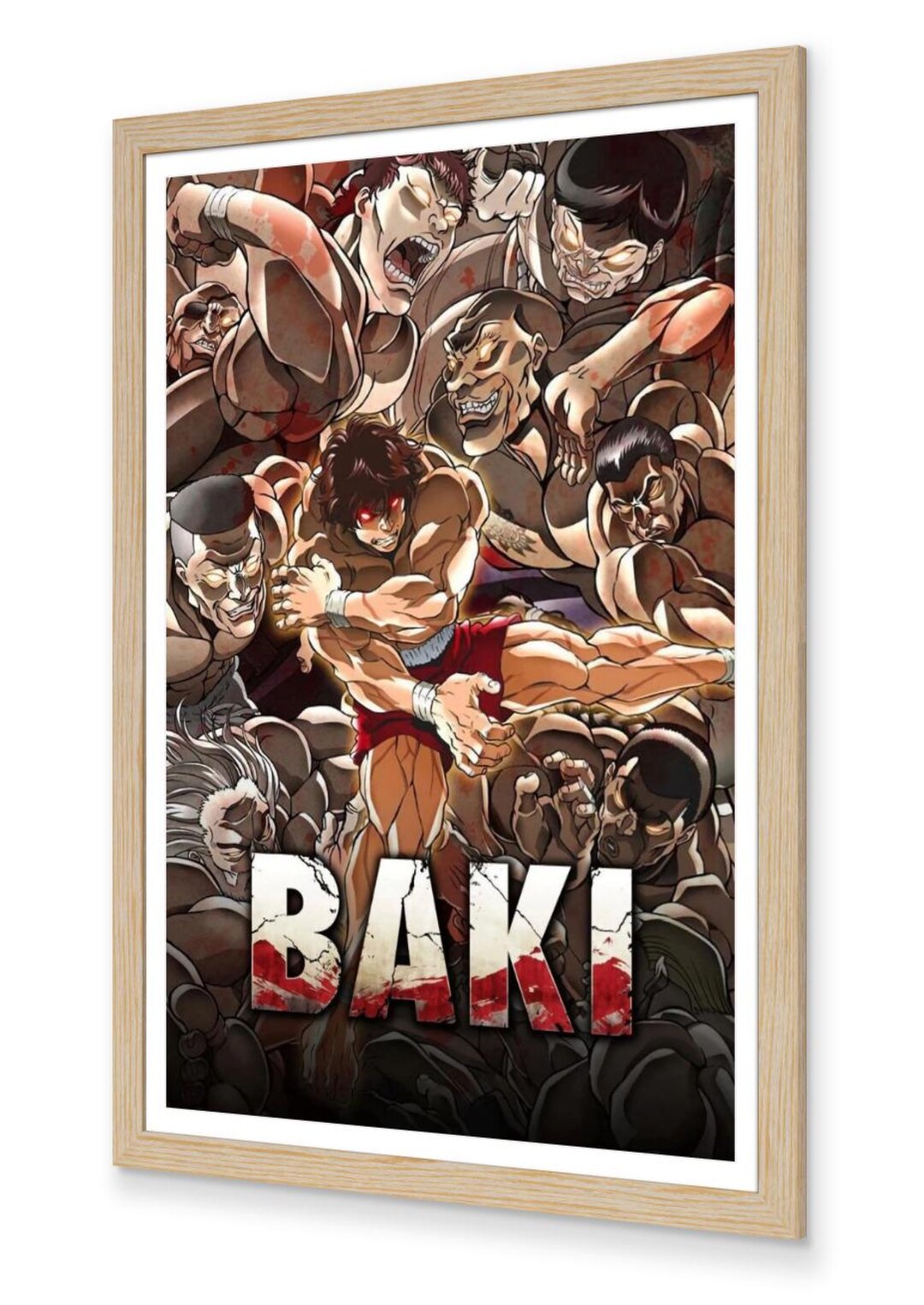 Baki, Original Anime Posters - Etsy