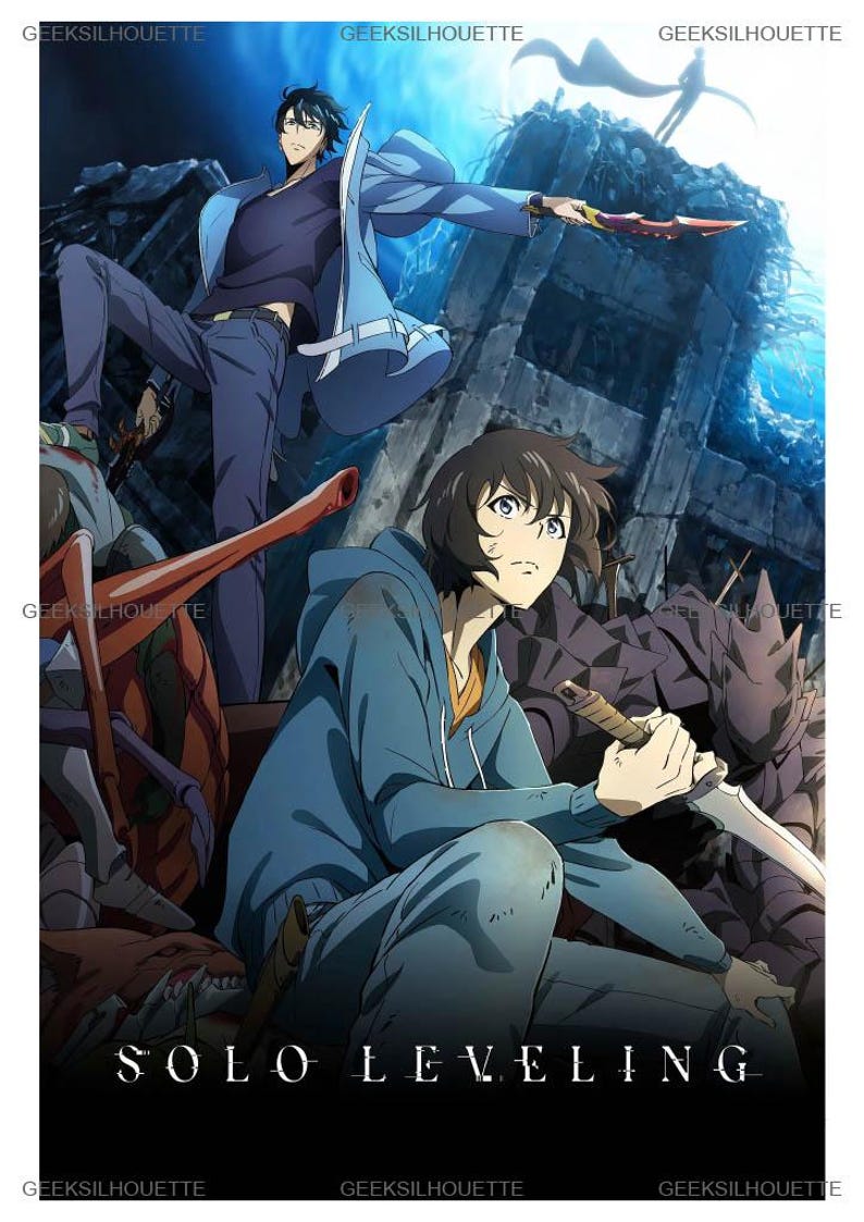 Solo Leveling, Original Anime Posters - Etsy