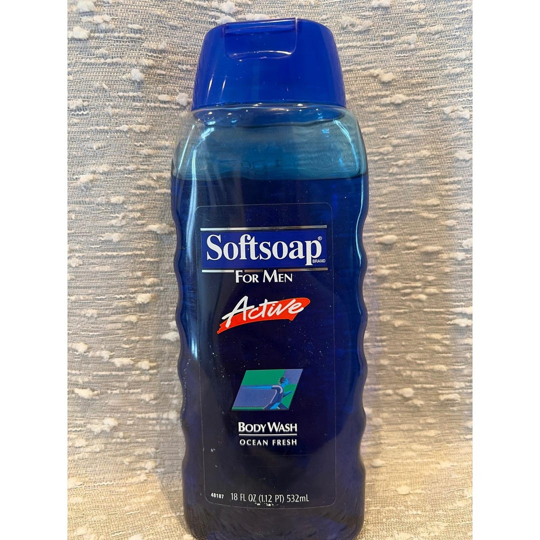 Soft Soap Active Body Wash Ocean Fresh Scent 18 Oz (almost Full) - Etsy