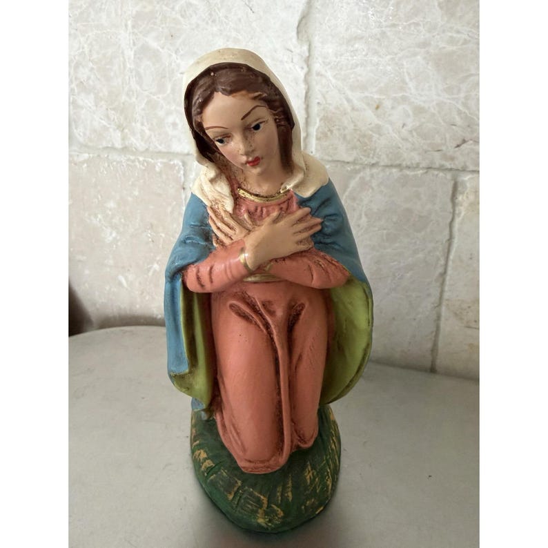Fontanini Kneeling Mary Nativity Figure Replacement 6.5" Made in Italy ...