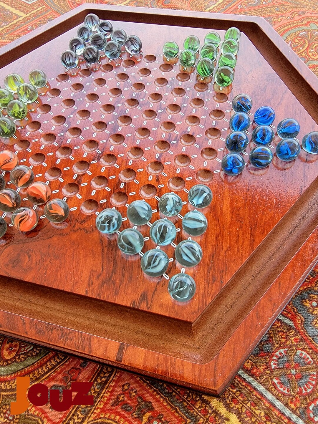 Sternhalma Game - Chinese Checkers/chinese Chequers Board Set - Wooden ...