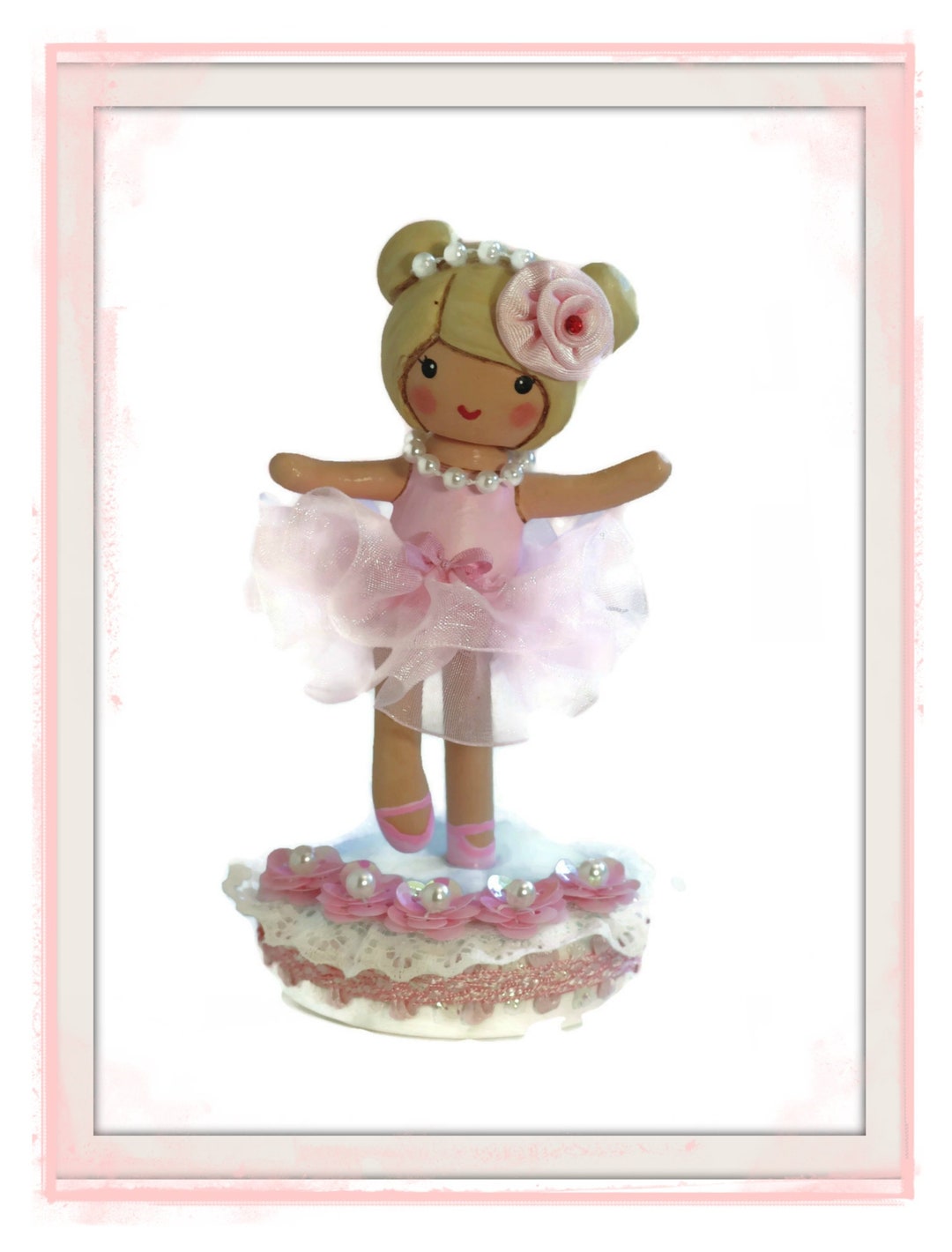 Ballerina 1st Birthday, Ballerina Cake Topper,dance Birthday Party ...