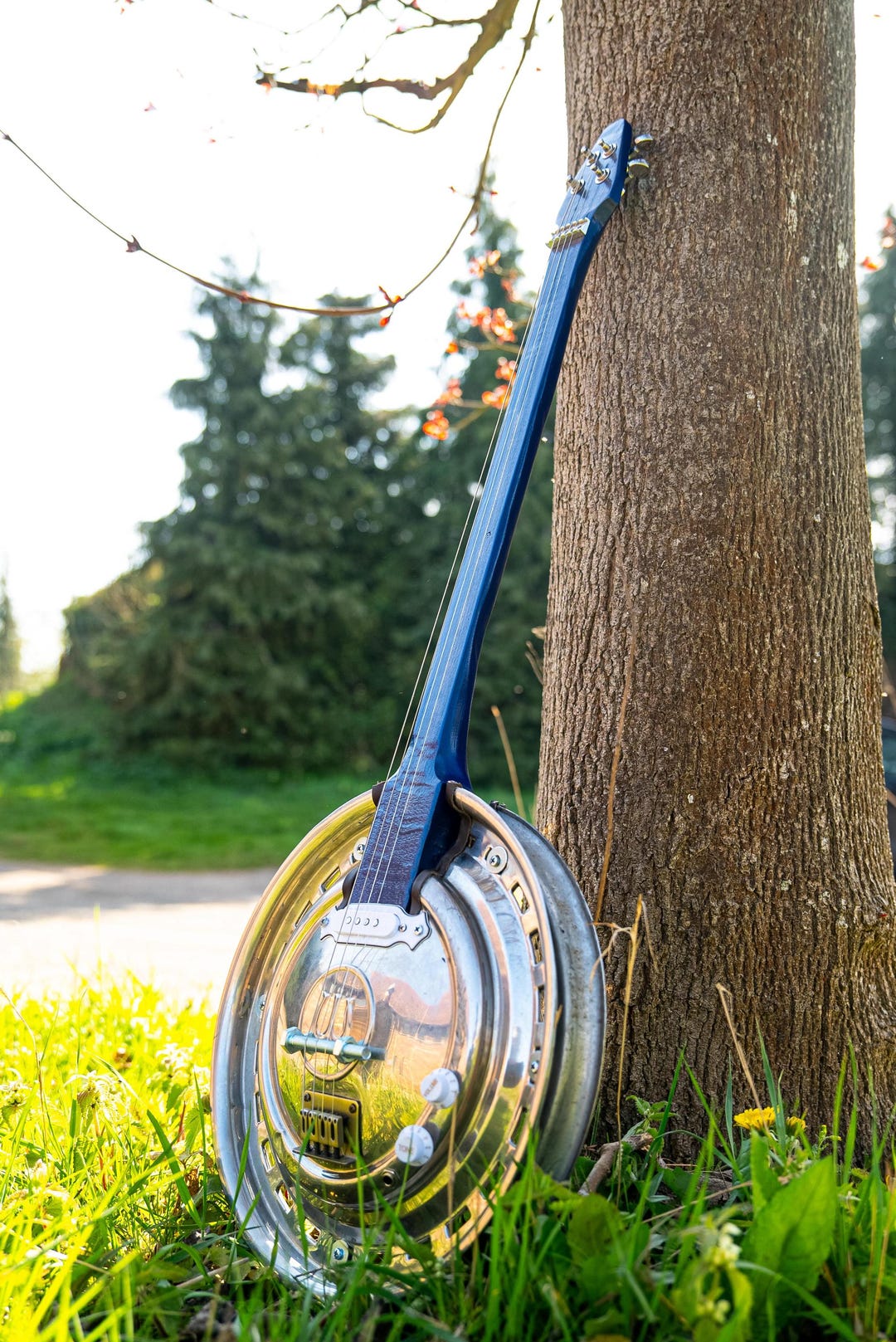 Hubcap Slide Guitar - Etsy