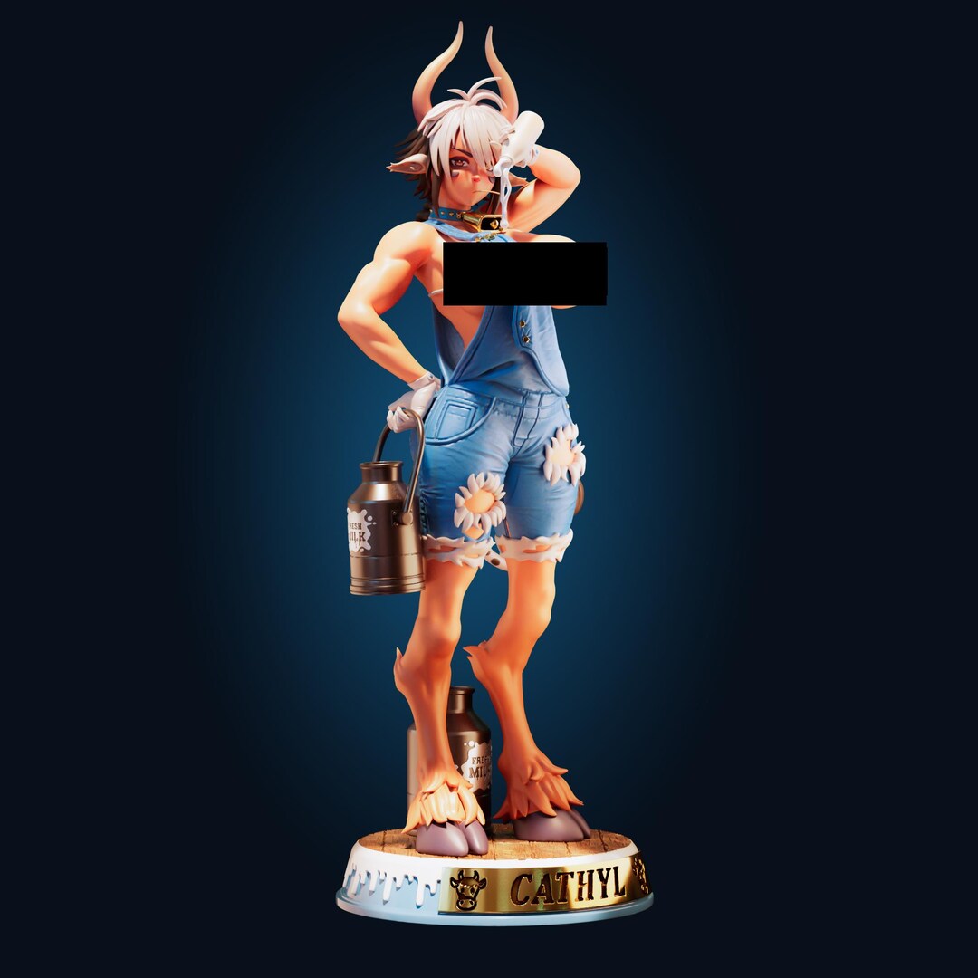 Cathyl Sculpture – Monster Musume NSFW Fan Art – Handmade Curvy Monster ...