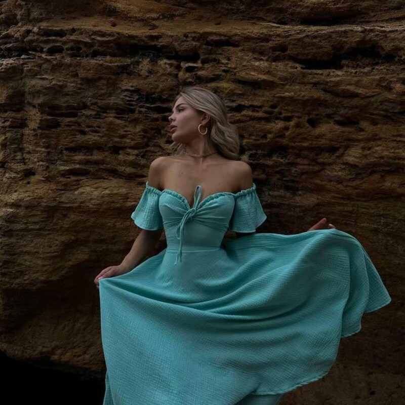 Turquoise Dress - Etsy