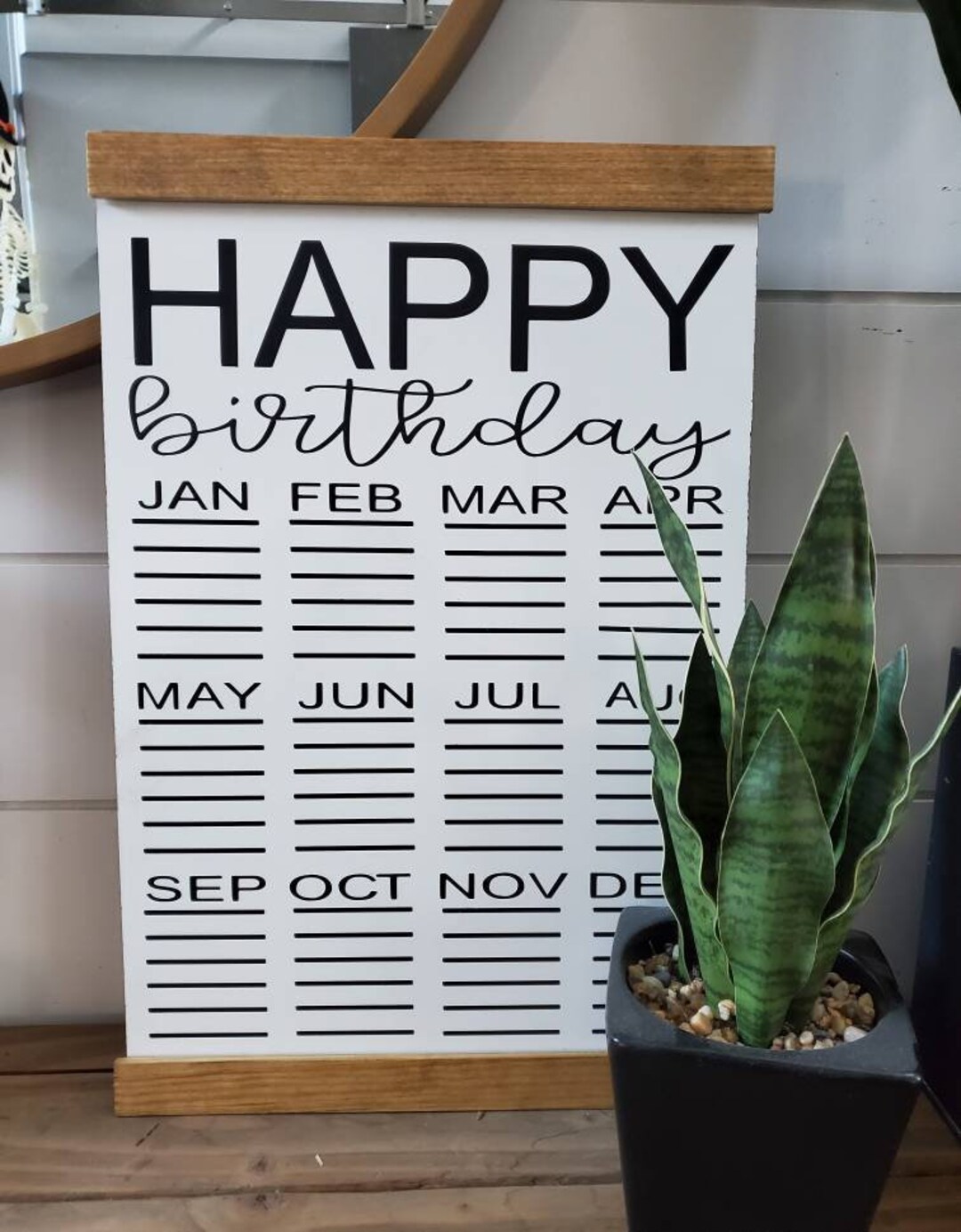 Happy Birthday, Birthday Organizer, Birthday Chart, Family Birthday ...