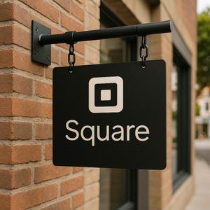 Custom Double Sided Blade Sign – Round Metal Hanging Storefront Sign ...