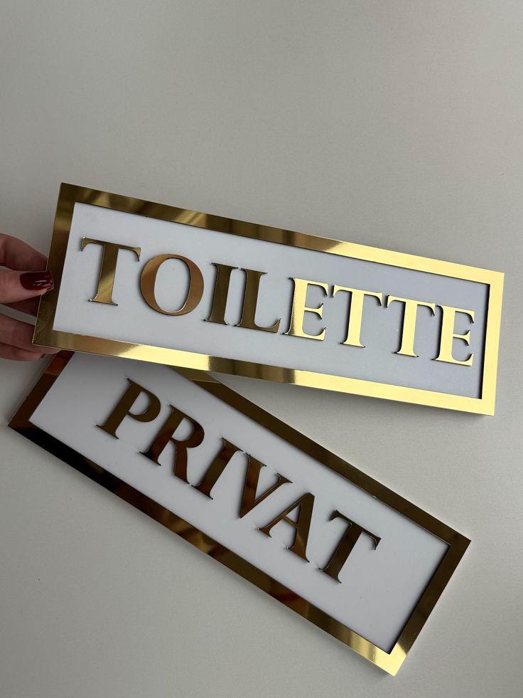 Custom Acrylic Plaque, Logo Sign for Business, Personalized Office Wall ...