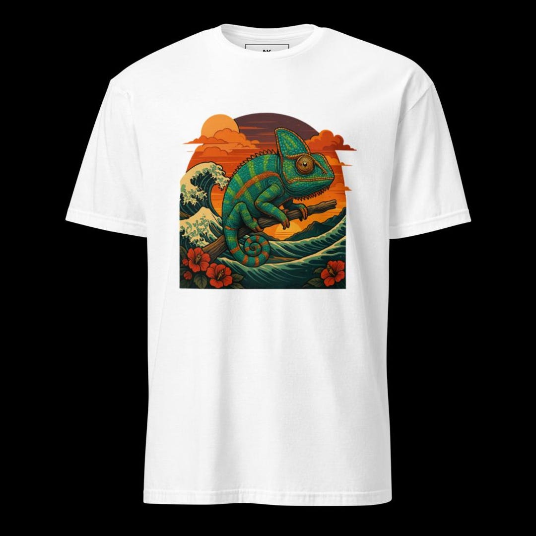 DIGITAL Download Samurai Chameleon PNG File for T-shirts, Mugs, and ...