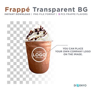Frappe PNG File Format | 9 Flavors | Transparent Background | Drink ...