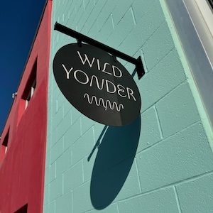 Blade Sign, Hanging Shop Sign, Store Front Signs, Custom Business Logo ...