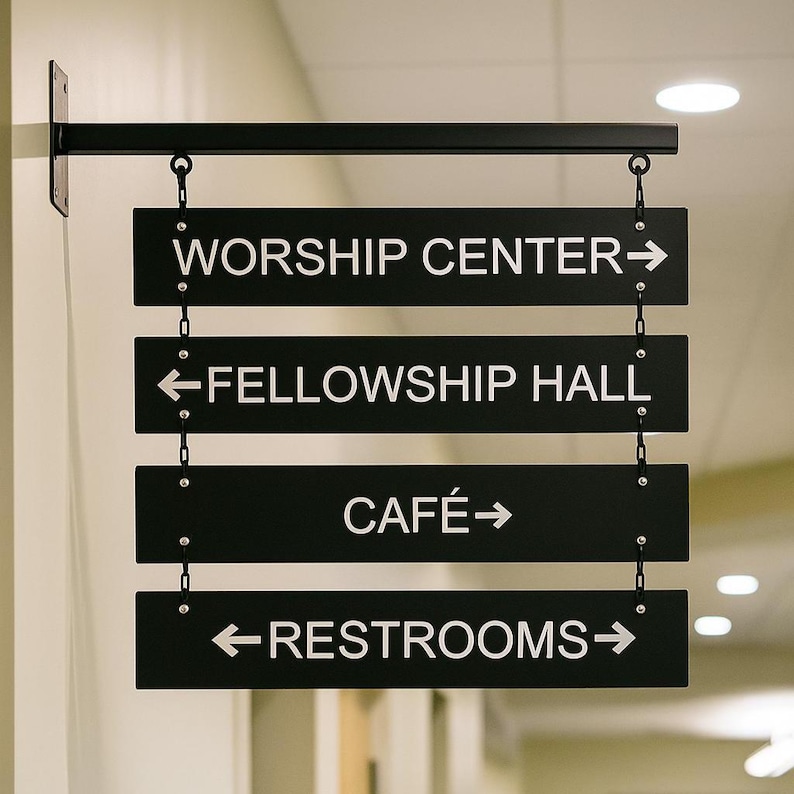 Double Sided Sign, Blade Sign, Floor Directory Sign, Wall Mounted Sign ...
