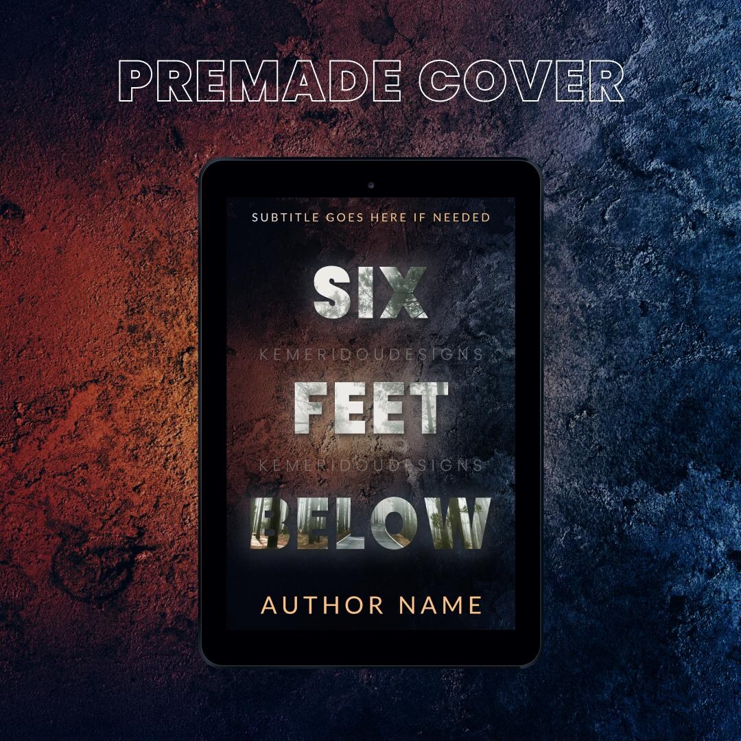 Premade Crime/thriller Book Cover, Mystery Premade Book Cover, Ebook ...