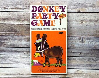 Donkey Party Game - Etsy