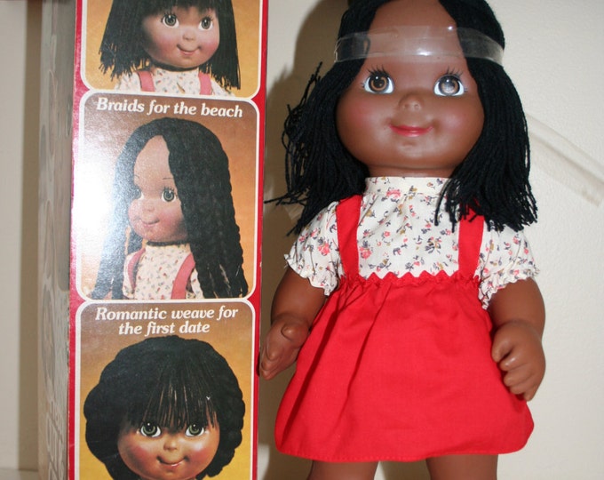 1980 Pretty Cut and Grow Doll by Gabriel - Etsy