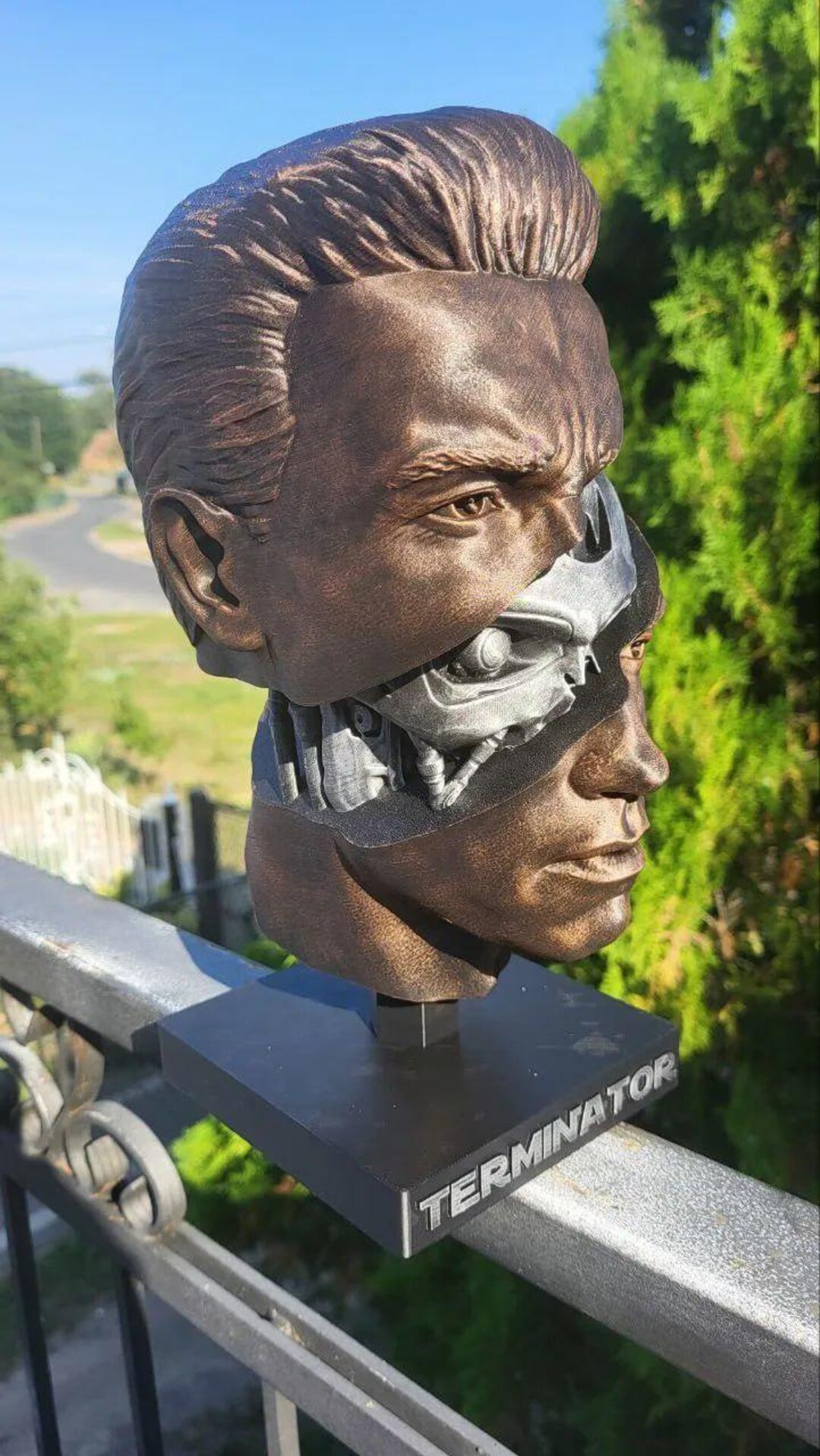 Terminator Skull STL – 3D Printable Endoskeleton Head Model – Cyberpunk ...