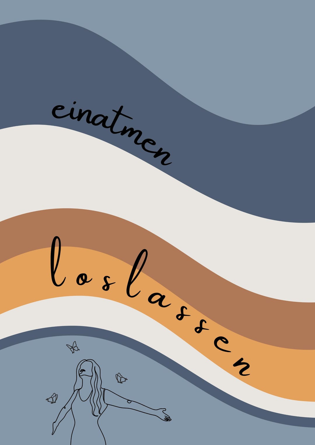 Breathing Poster A4 – Minimalist Mindfulness & Self-love Digital ...
