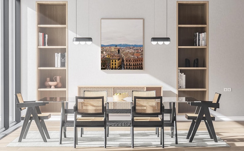 Segovia City View Downloadable Poster | Spain Fine Art Print | Spanish ...